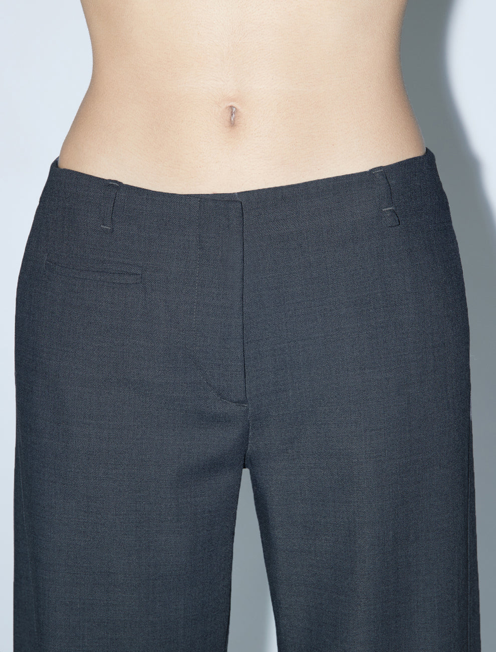 MUIR-Straight suit trousers with a welt pocket on one side – Paloma Wool